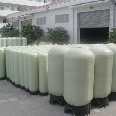 PE Liner FRP Water Softener Resin Tank , Fiberglass Hard Water Softener ...