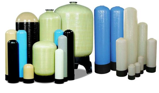Strong Fiberglass FRP Softener Vessel , 150psi Water Softener Tanks ...