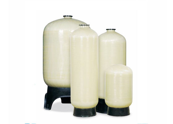 Fiberglass Water Storage Tanks Purelin FRP Pressure Vessel Customized Size