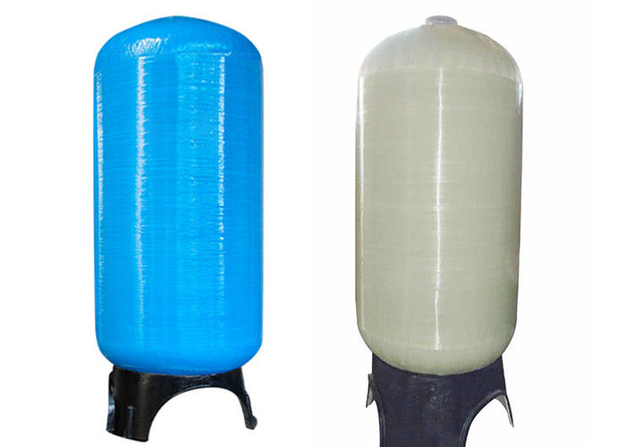 Vertical FRP Sand Filter Vessel , Fiberglass Water Softener Tank Remove ...