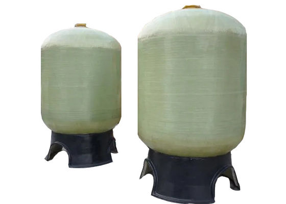 Fiberglass Water Storage Tanks Purelin FRP Pressure Vessel Customized Size