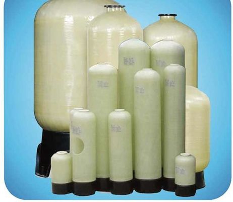 Strong Fiberglass FRP Softener Vessel , 150psi Water Softener Tanks ...