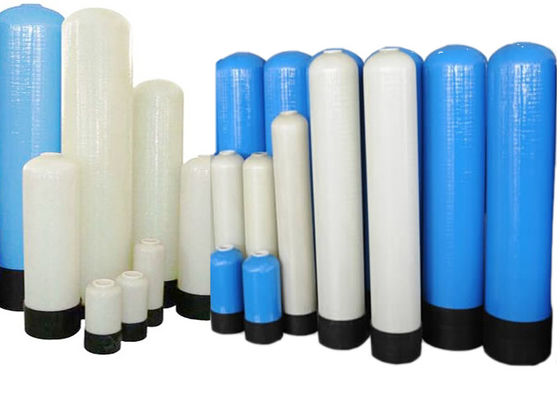 FRP Water Treatment Tank Vessel / Ion Exchange Resin Tank For Filter ...