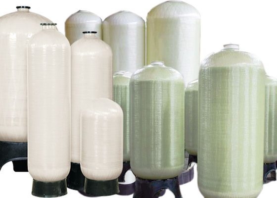 Epoxy Resin Reinforced Plastic FRP Softener Vessel Fiberglass Pressure ...
